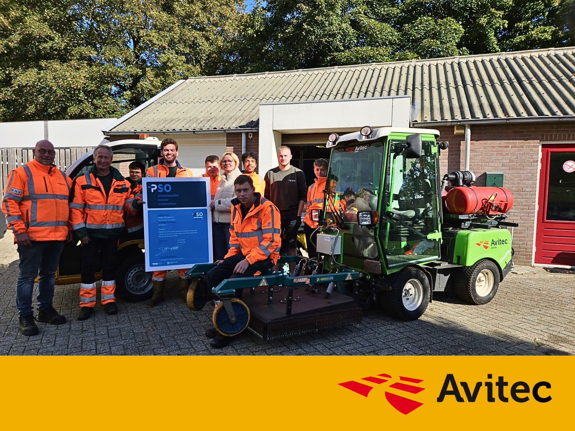 Avitec Groep gecertificeerd voor PSO Trede 3 - Avitec